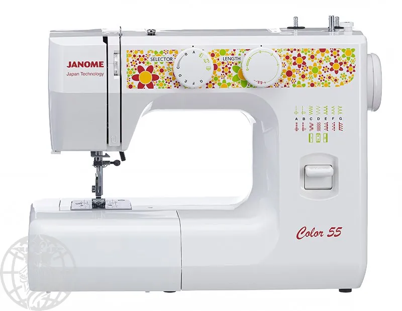 Швейная машина Janome Color 55 - купить в интернет-магазине.